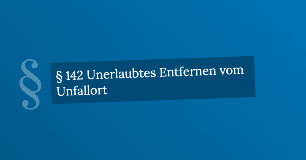 Unerlaubtes Entfernen Vom Unfallort Verfahren Eingestellt